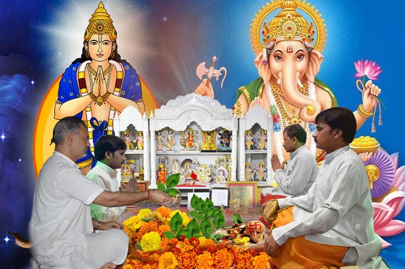 Book Atiganda Yog Dosh Nivaran Puja | Shaligram Shala